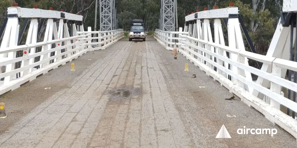 Truss Bridge Carrathool - Anycamp